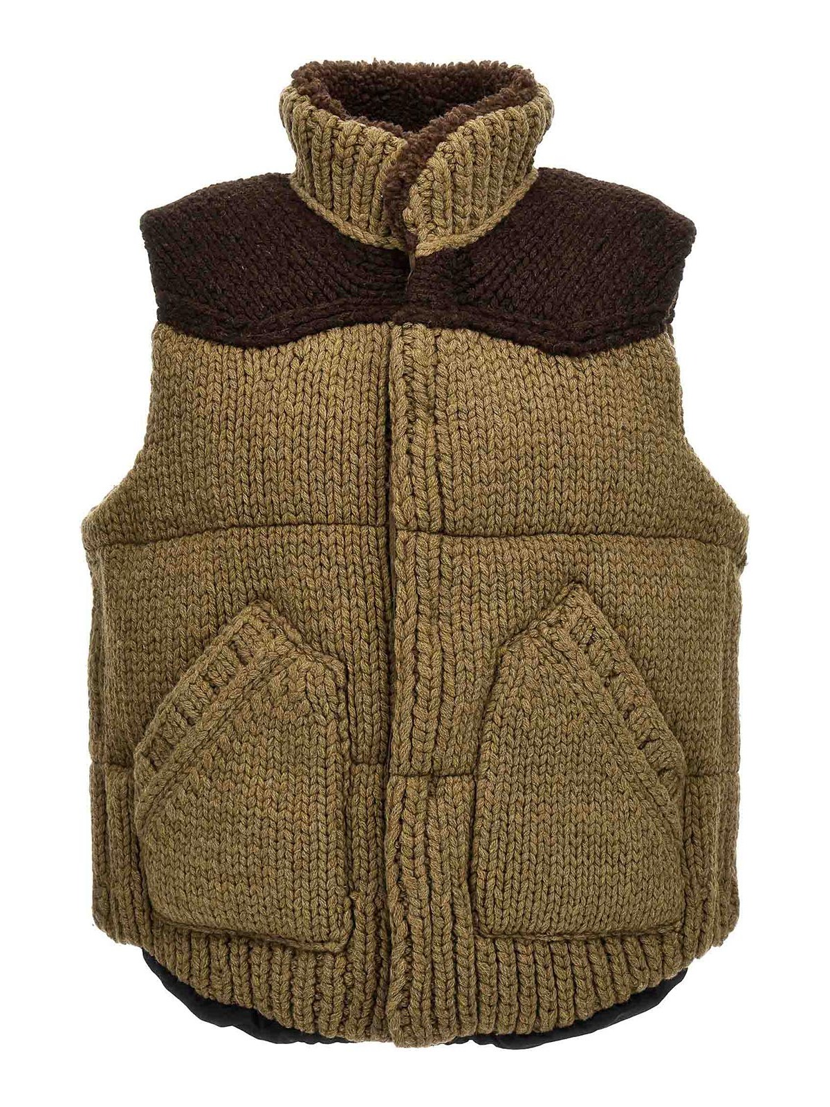 Vests Sacai - Knit vest - 2303219M651 | Shop online at THEBS