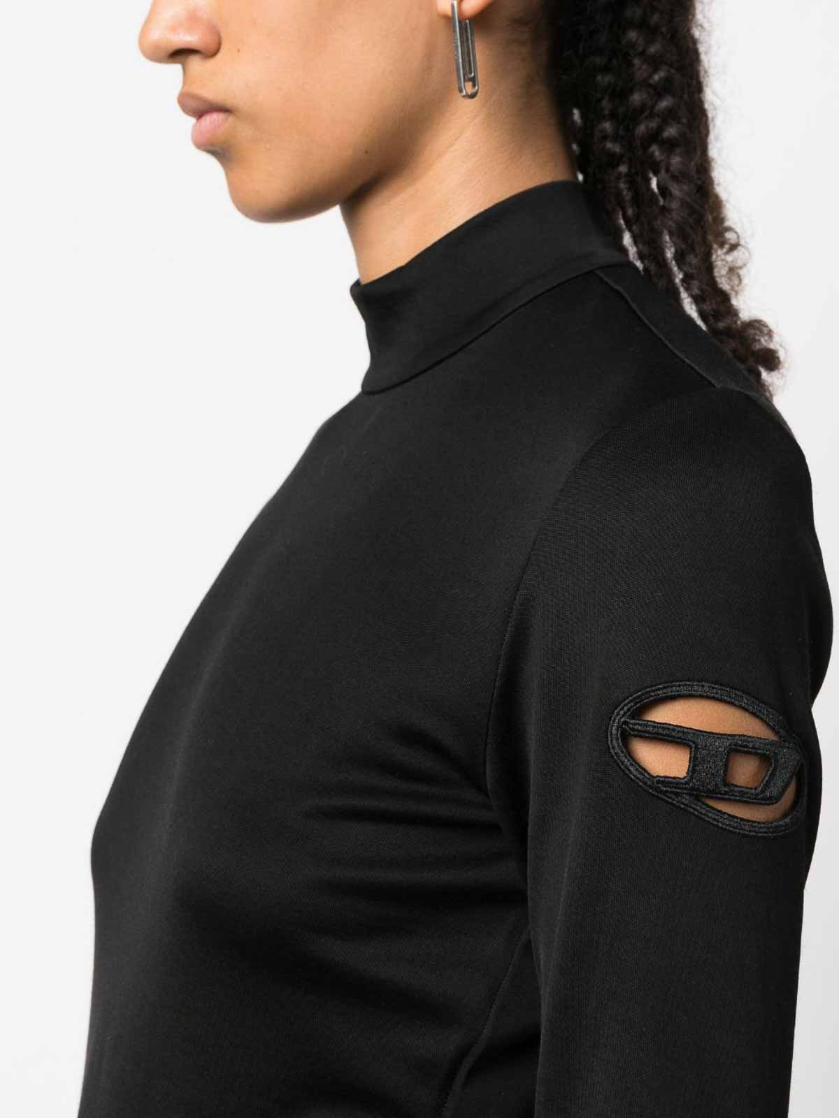 Diesel `t-astra-od` top - Black - Women | A105370BMAD9XX