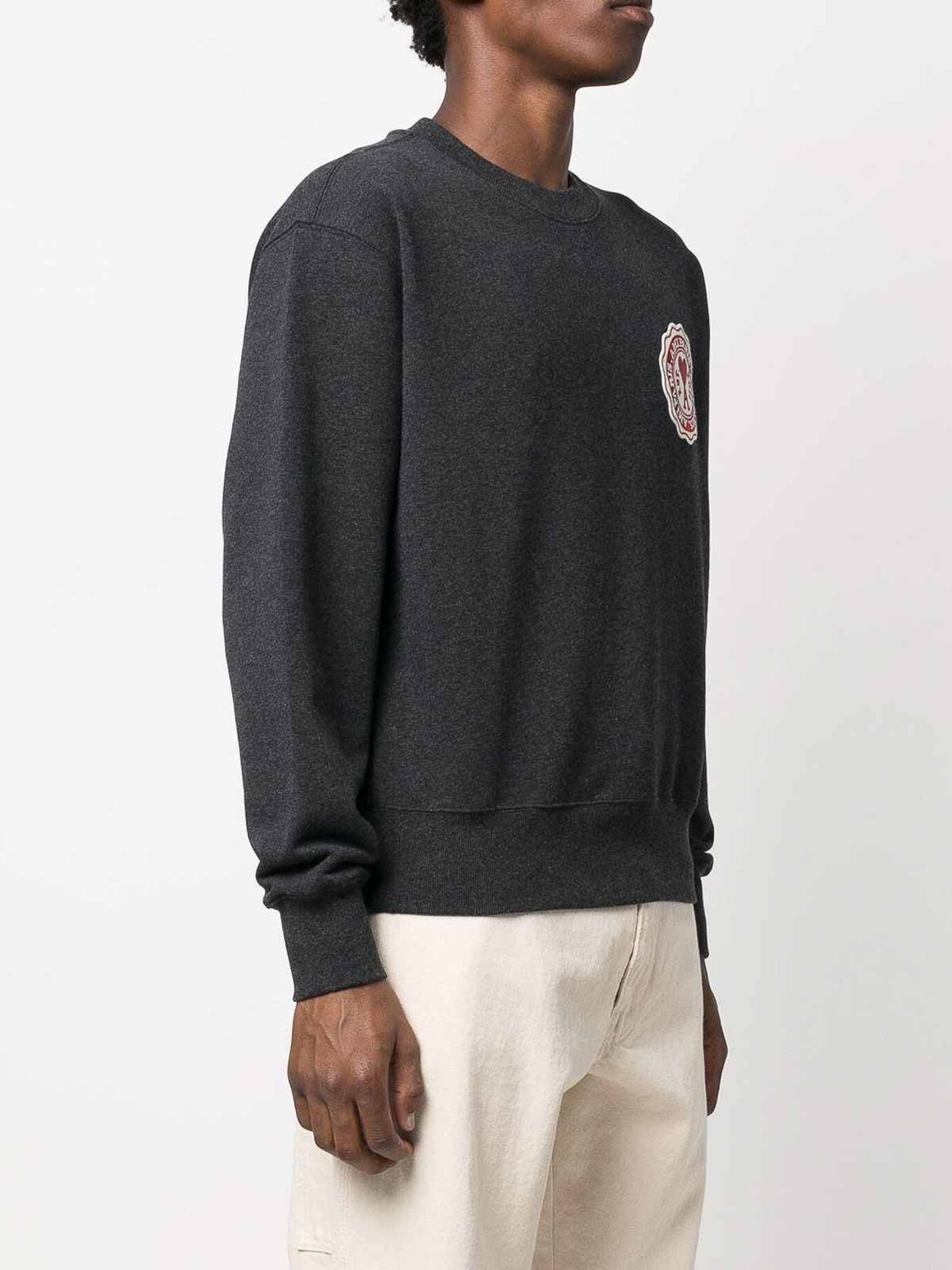 Crew necks Ami Paris - paris ami de coeur monogram jumper - USW011739020