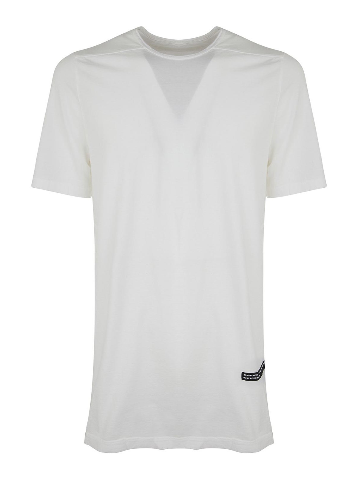 Rick Owens Level T-shirt - White - Men | DU02C5250RNER111