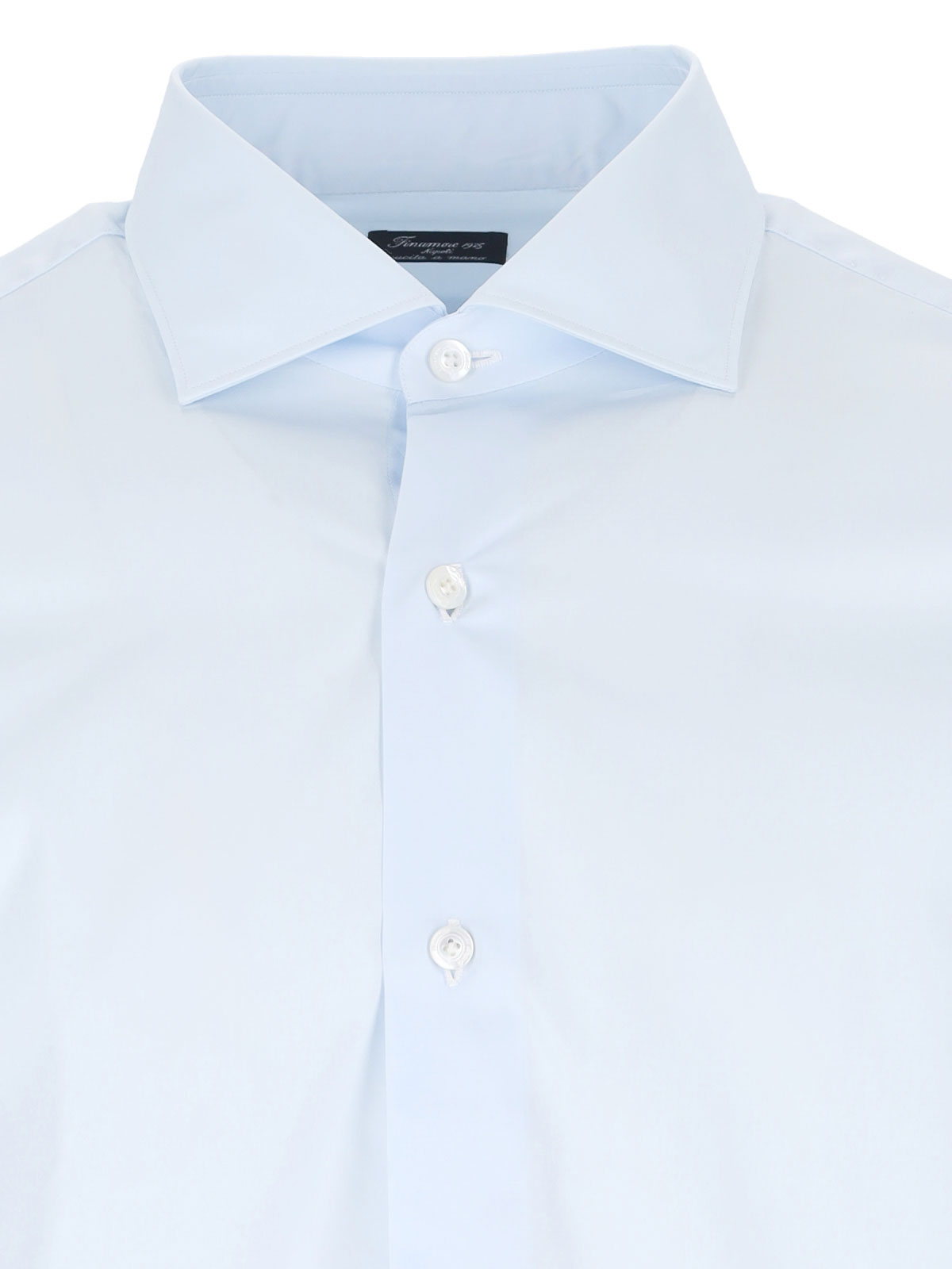 Finamore 1925 Classic shirt - Blue - Men | C0147MILANOZANTE70
