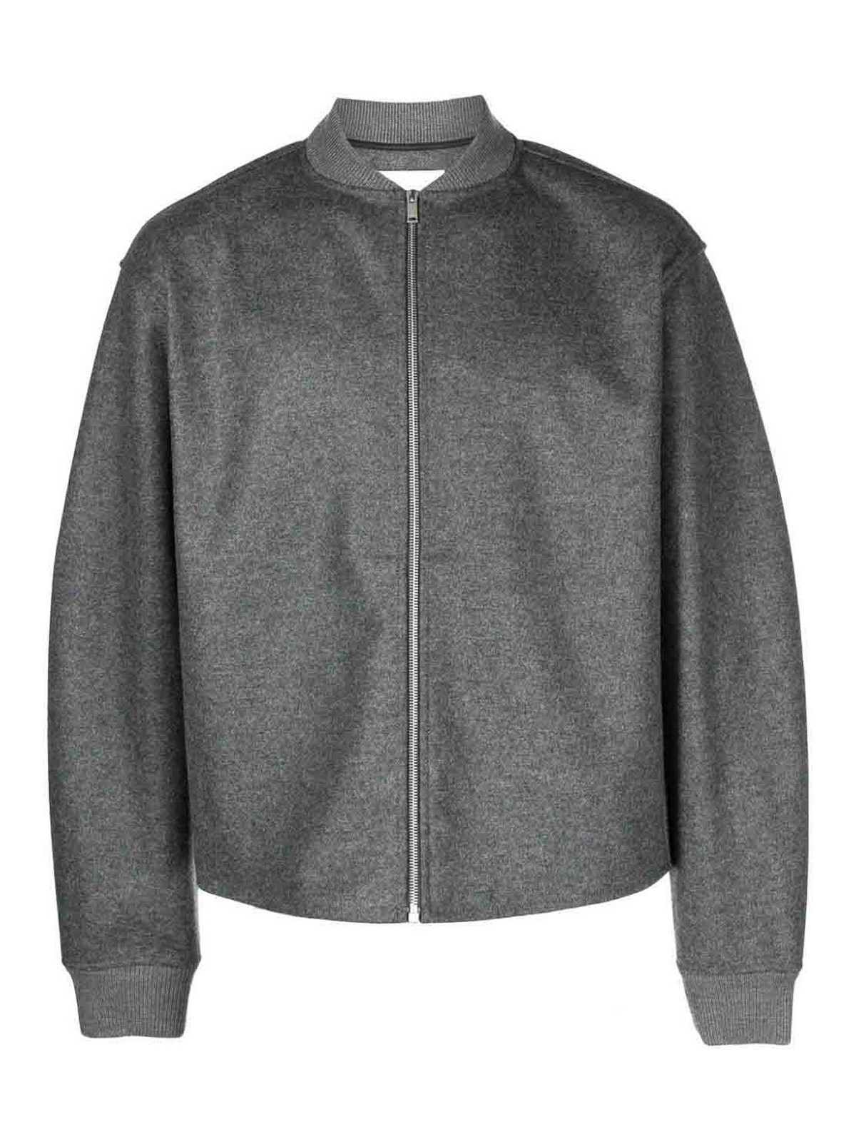 Jil Sander Wool bomber jacket - Grey - Men | J22HG0102J40045032