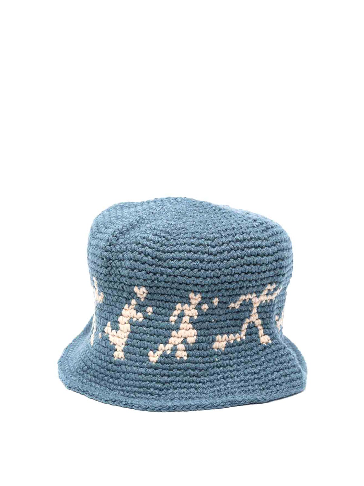 KidSuper Crochet hat - White - Men | AW23HDW0101 | thebs.com