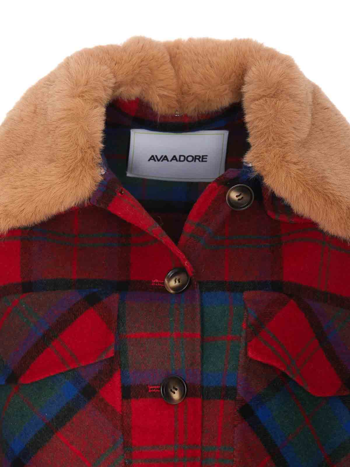 Ava Adore Overshirt jacket - Multicolour - Women | 35AAROSSO