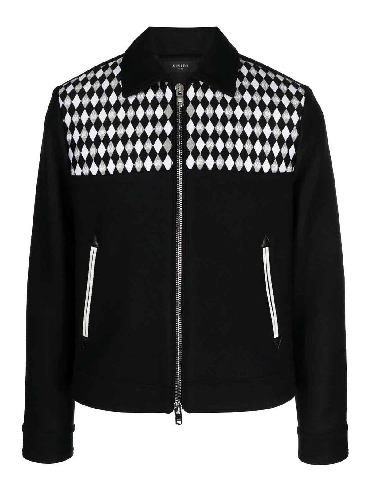Casual jackets Amiri - Diamond embroidered work jacket - AW23MOS082001