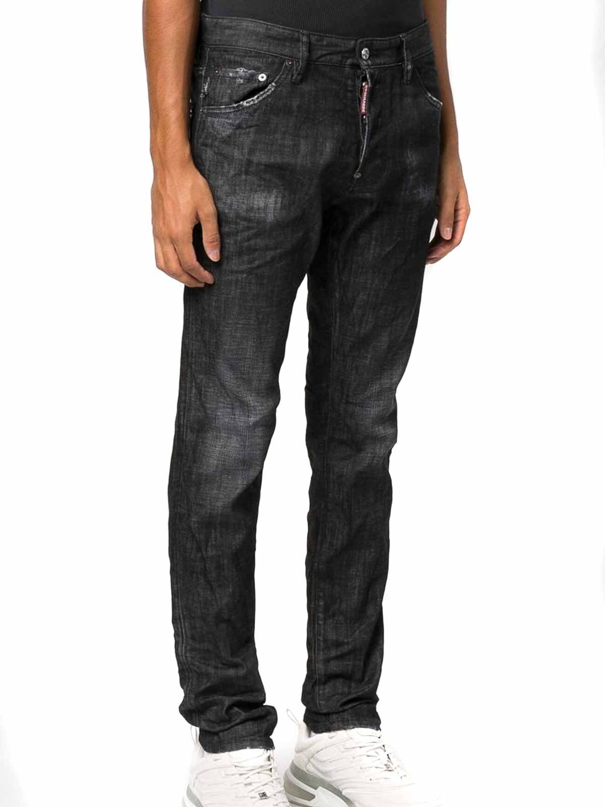 Dsquared2 Denim Jeans - Black - Men|S74LB1227 | thebs.com