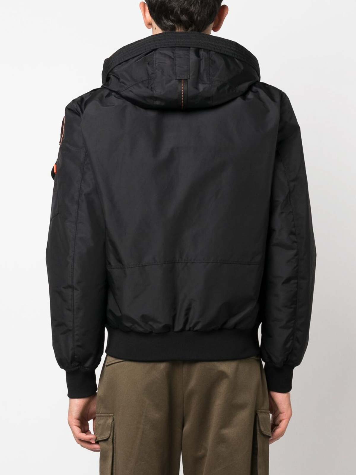 Parajumpers Logo-patch padded jacket - Black | PMJKMC010541BLACK