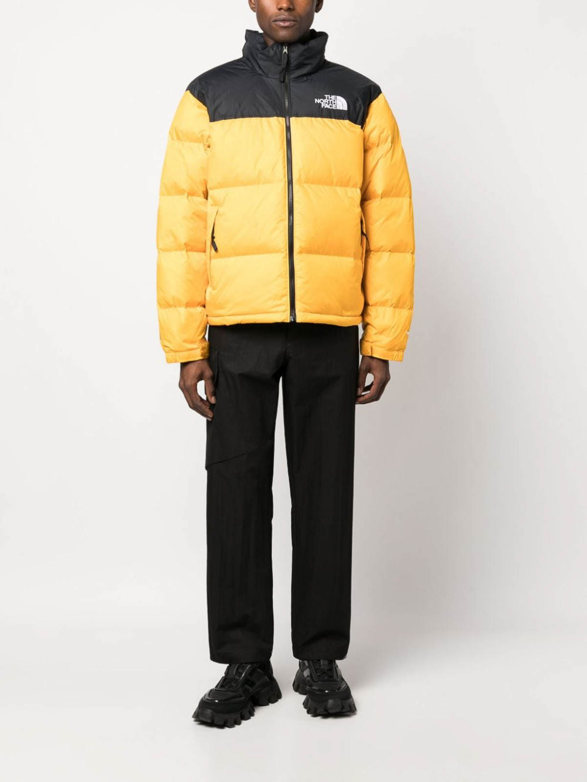The North Face Retro nuptse puffer | NF0A3C8DZU3SUMMITGOLDTNFBLACK