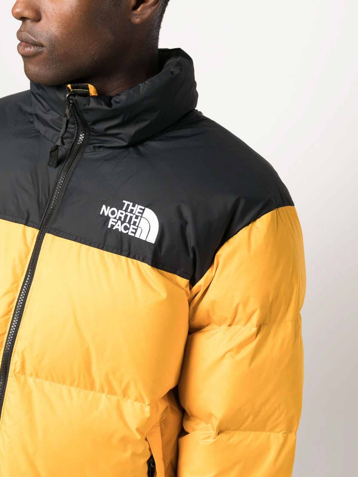 The North Face Retro nuptse puffer | NF0A3C8DZU3SUMMITGOLDTNFBLACK