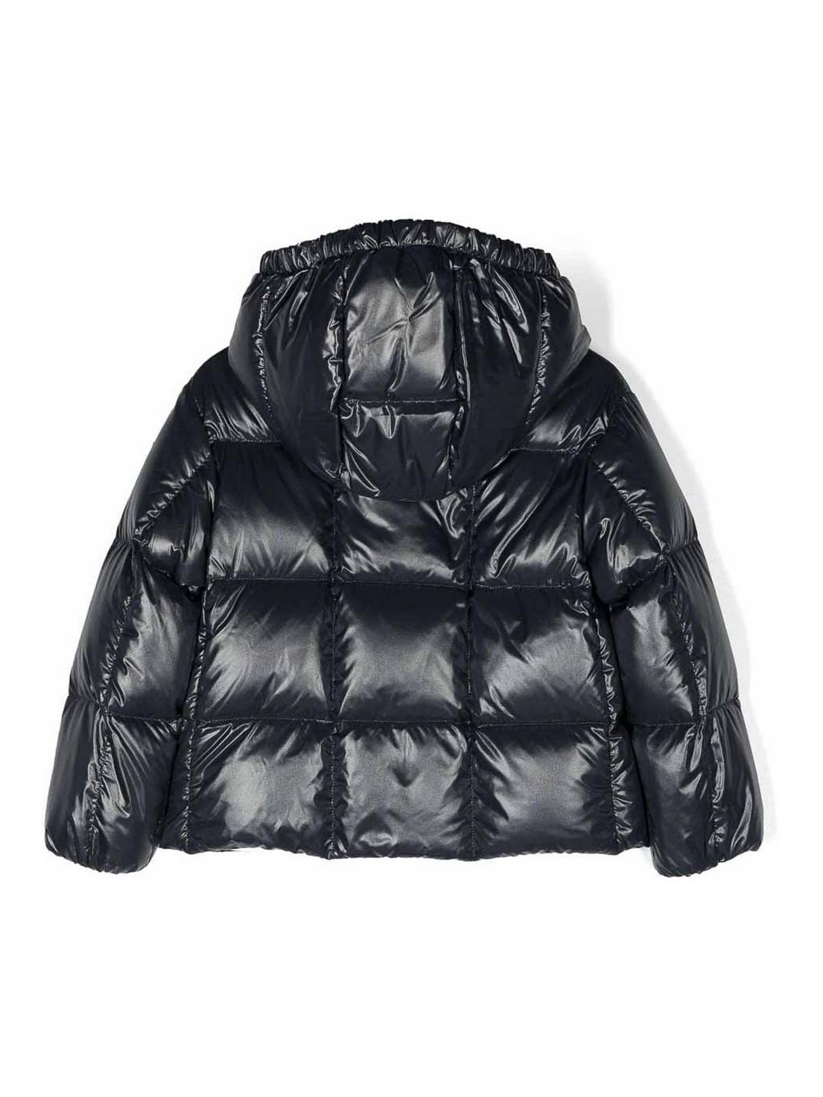 Casual jackets Moncler Jr - Hooded logo-patch jacket - 1A0003168950742