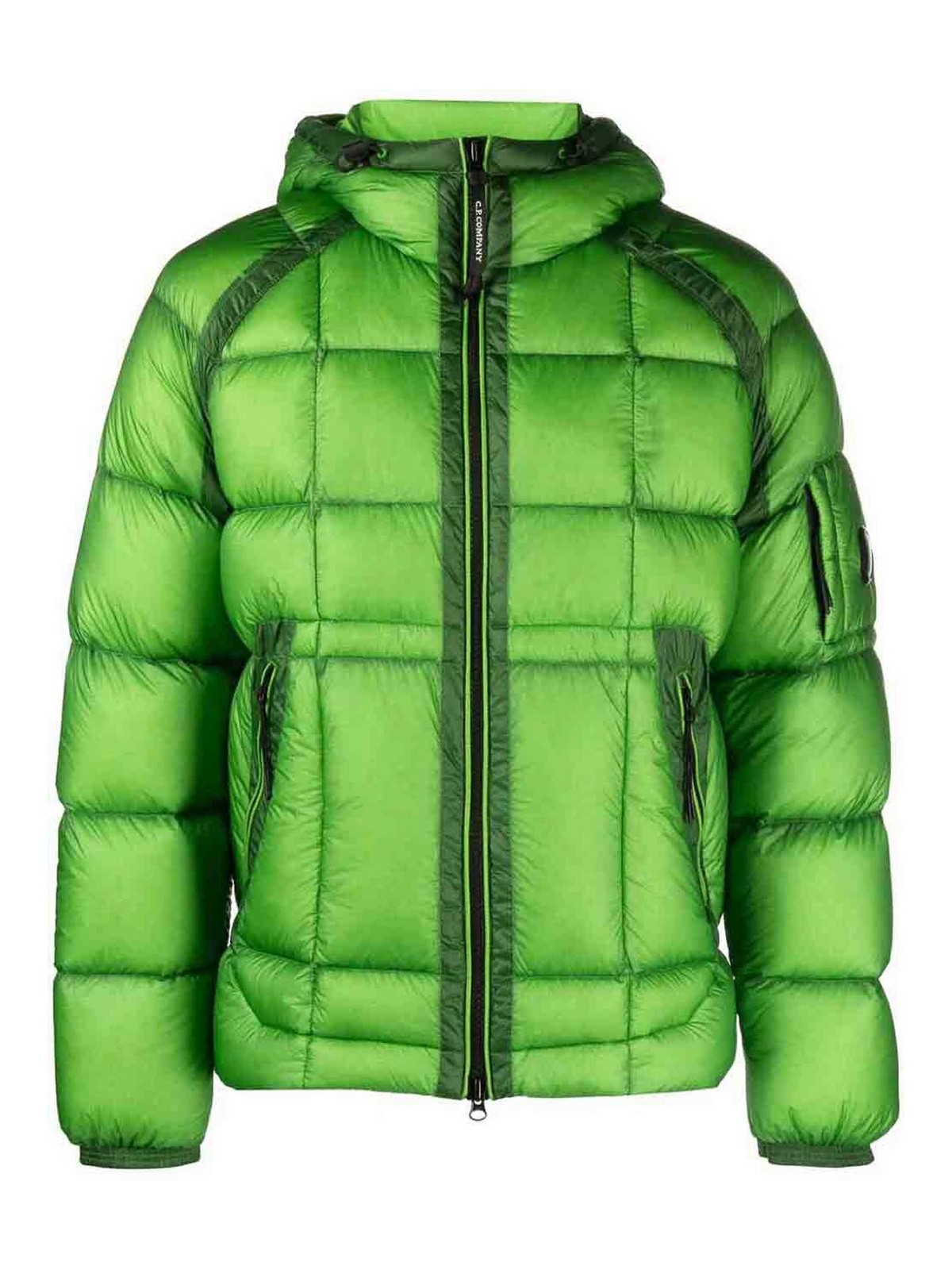 C.P. Company `ddshell` hooded padded jacket | 15CMOW211A006099A617