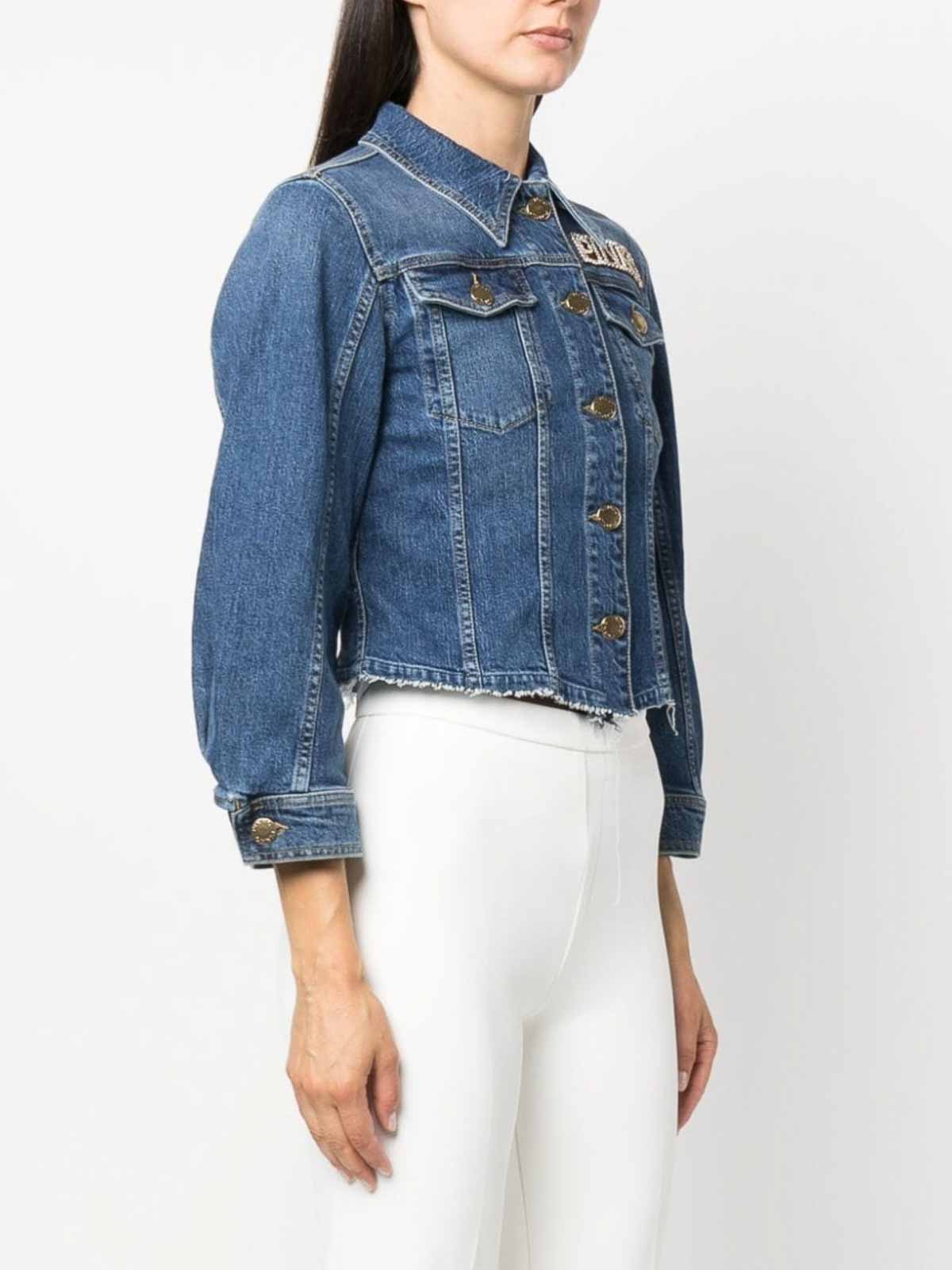 Casual jackets Pinko - Bob comfort denim jacket - 100585A0ZQPJO
