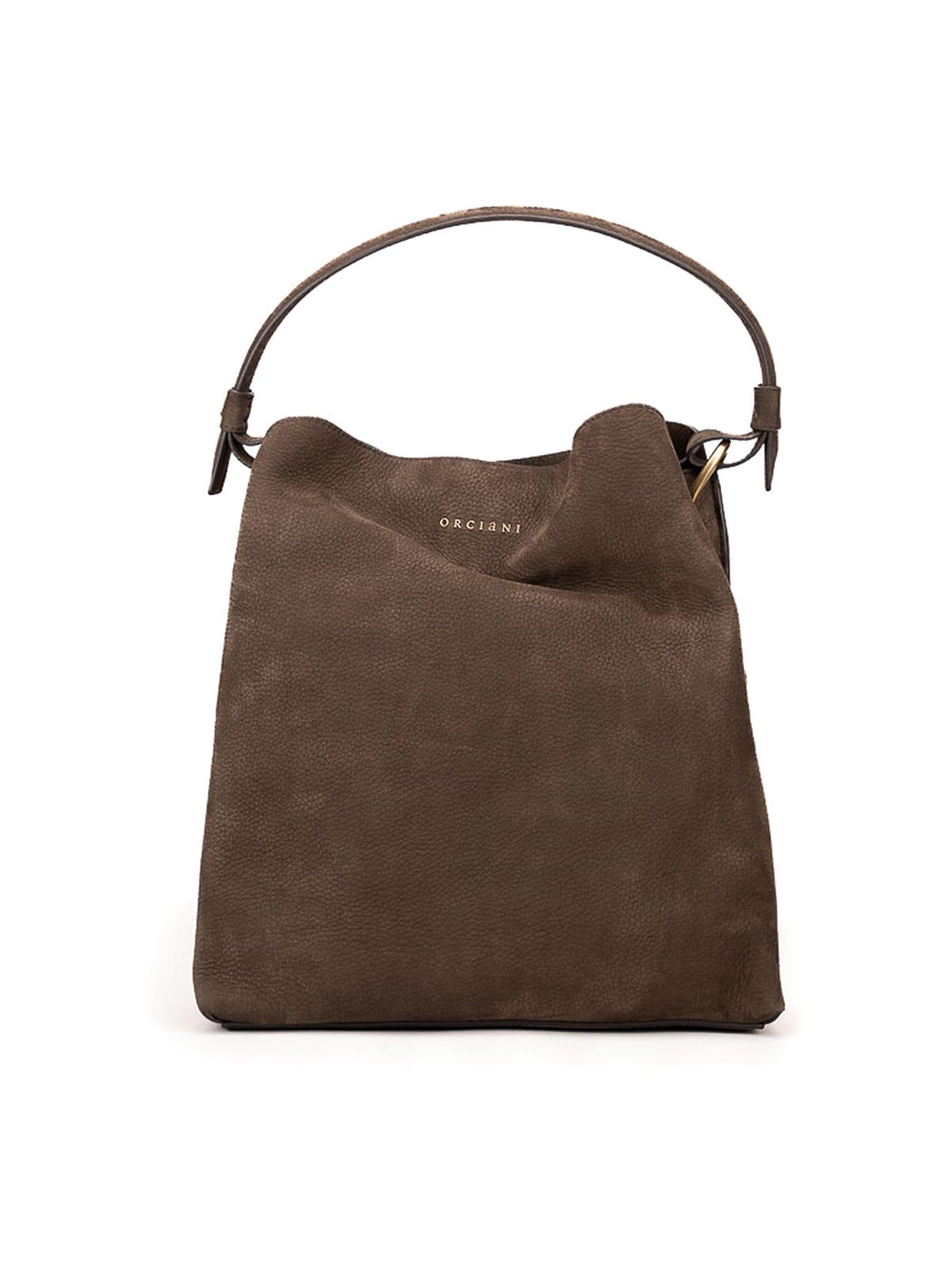 Shoulder bags Orciani - Muse nabucco ball shoulder bag in nubuck ...