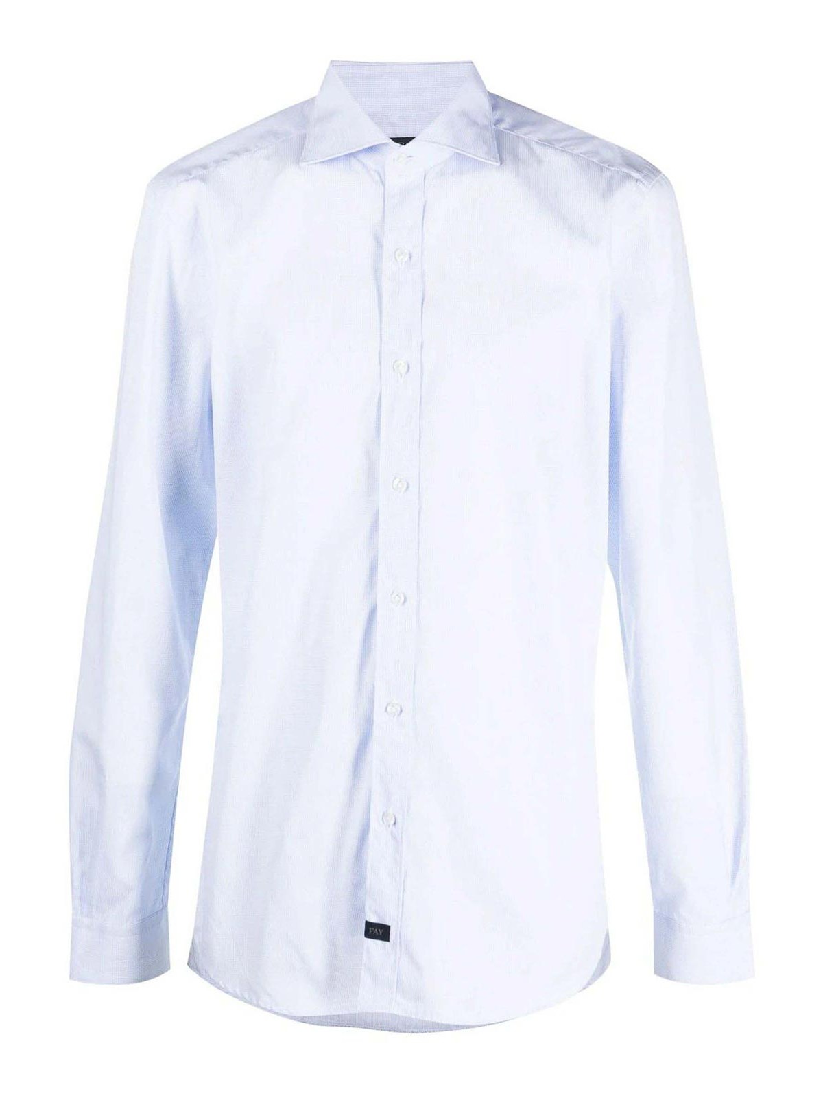 Shirts Fay - White shirt - NCMA1472590C52U002 | Shop online at THEBS