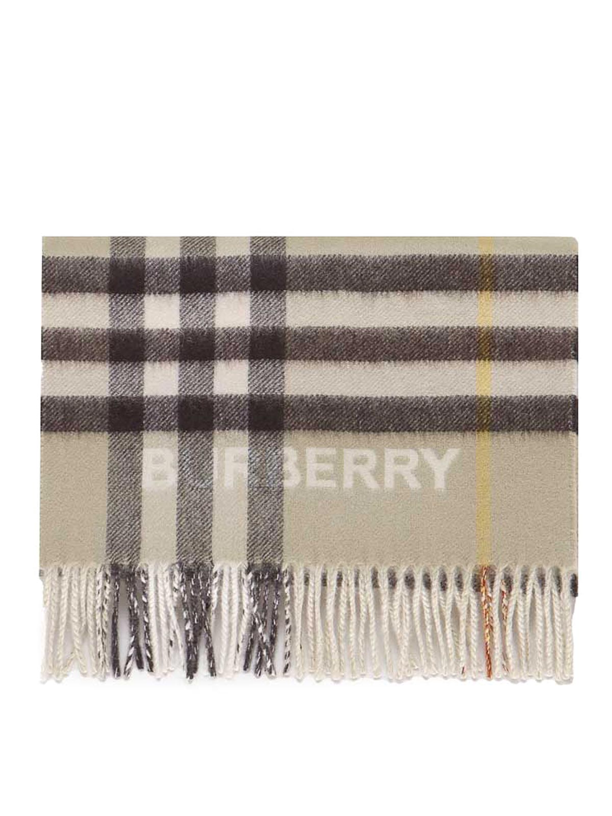Scarves Burberry - Vintage check pattern cashmere scarf - 8074787