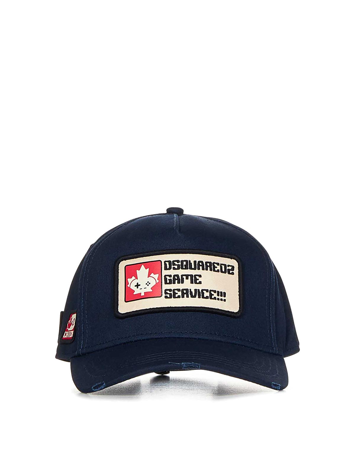 Dsquared2 Blue Gabardine Baseball Cap - Blue | BCM070705C000013073