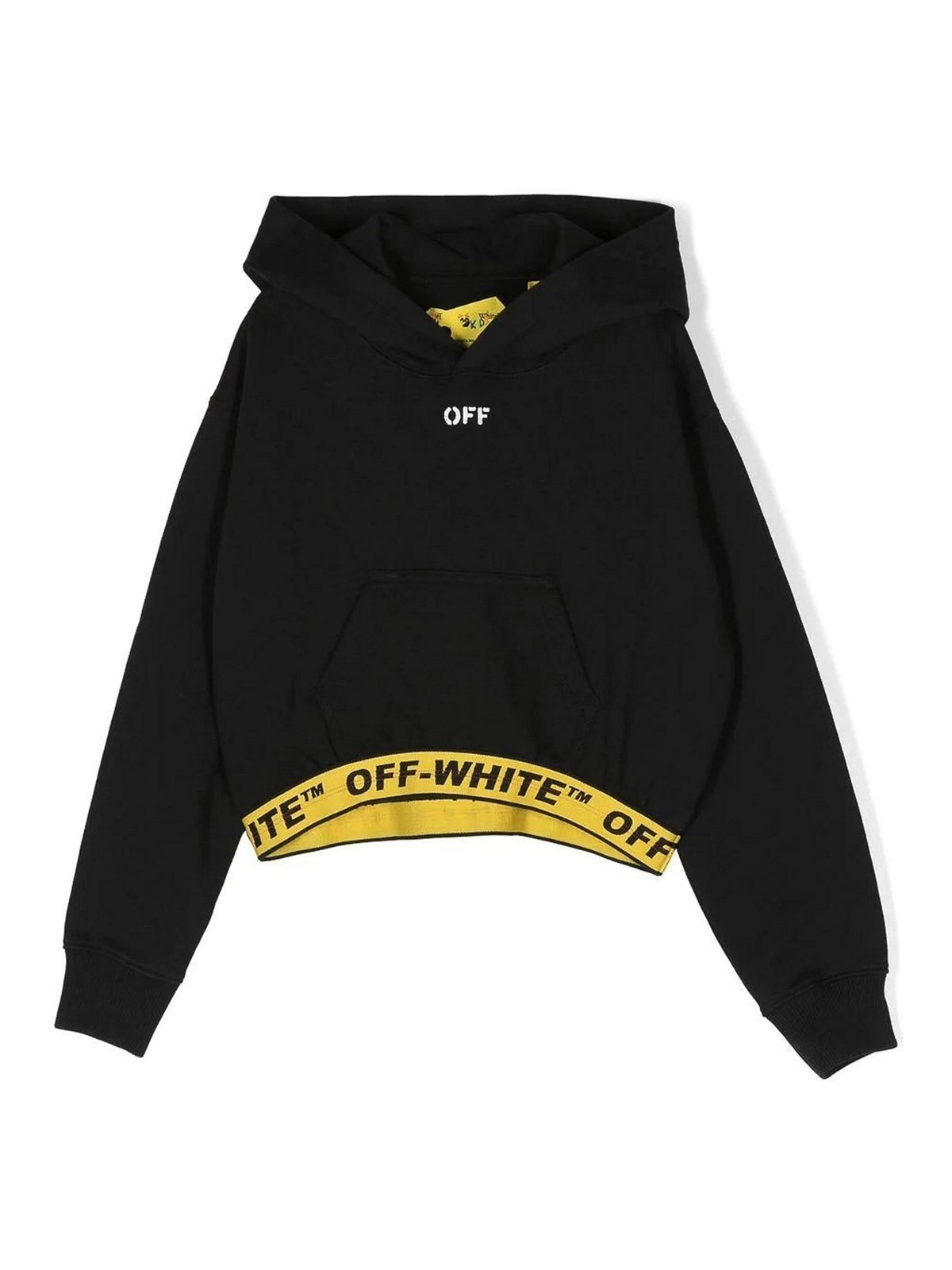Sweatshirts & Sweaters Off-White - Logo Trim Sweatshirt ...
