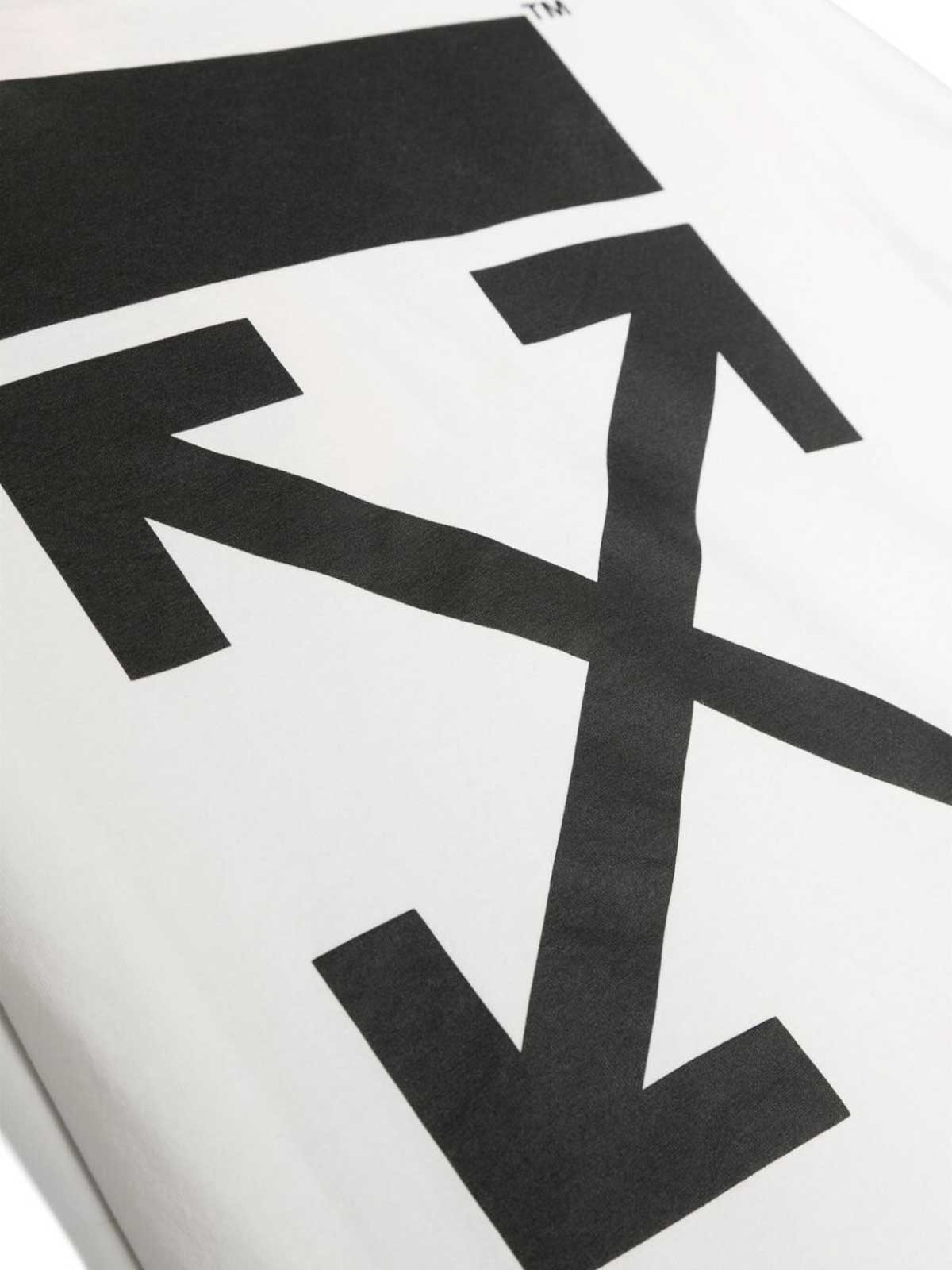 Off-White Classic arrow tab - White - Boys | OBAA002F23JER0010110