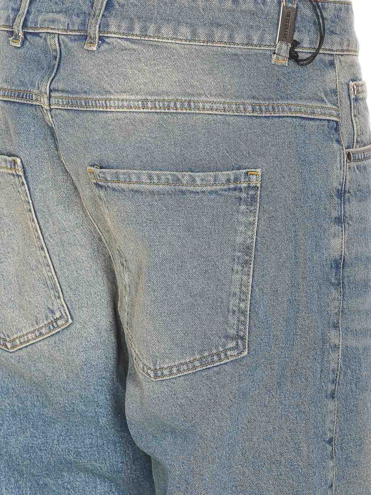 Represent R3 baggy denim jeans - Blue - Men | MB600460
