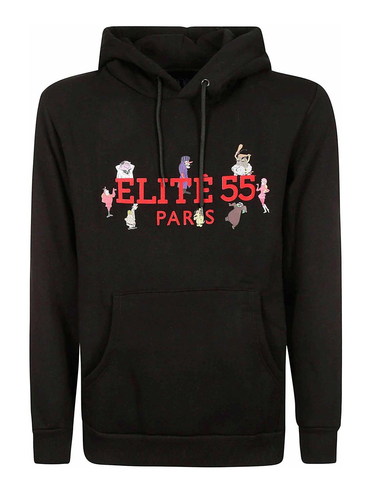 Sweatshirts & Sweaters Equipe 55 - Hoodie - HOE112READYFLKBLK | thebs.com