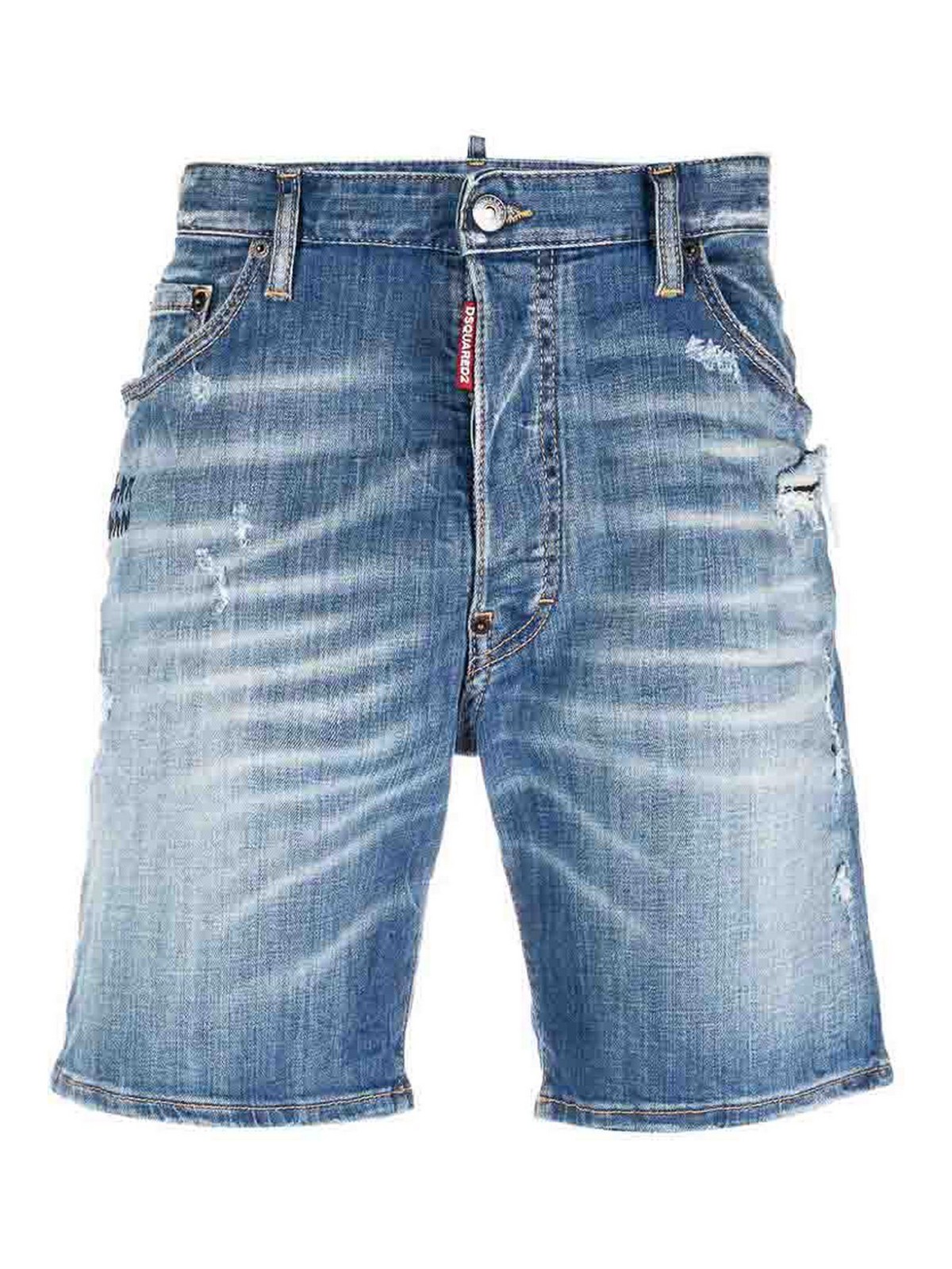 Trousers Shorts Dsquared2 - Regular leg jeans shorts - S30342S74MU0827470