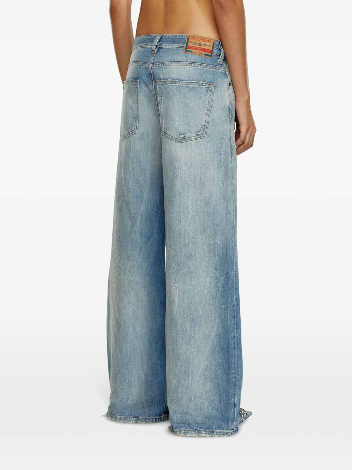 Bootcut jeans Diesel - Denim wide leg blue jeans - A0692509H5801