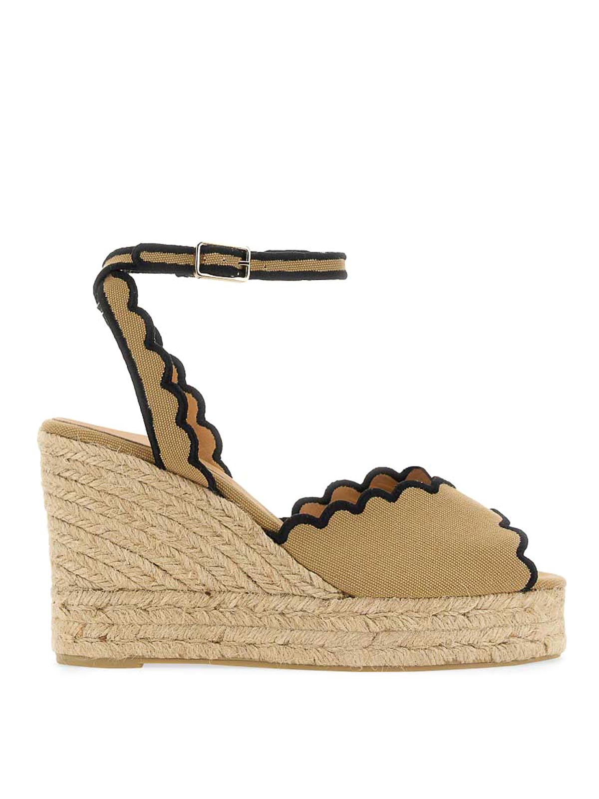 Castaner Wedge sandals - Brown - Women | BRINI8ED080TIERRA