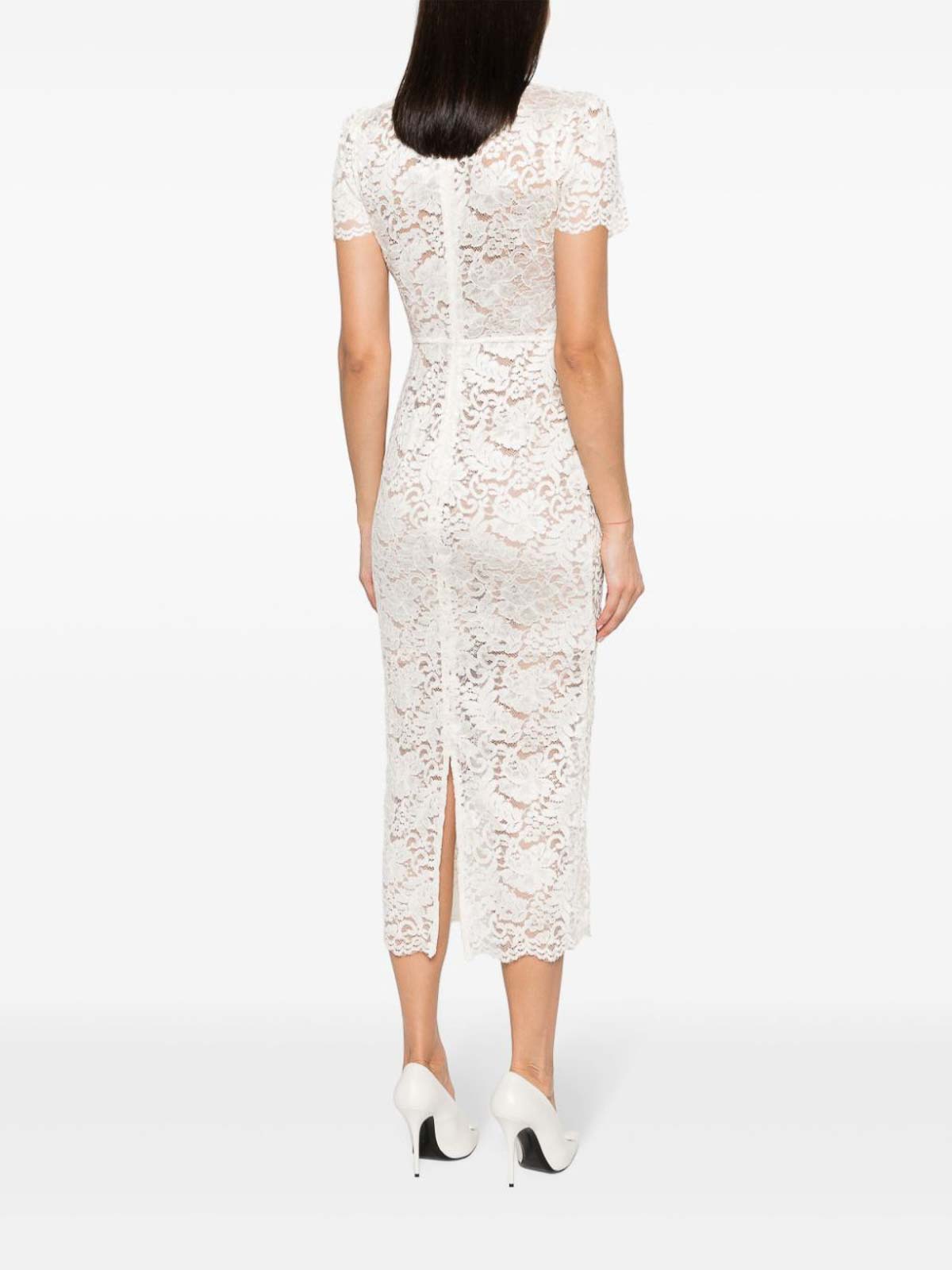 Short dresses Self Portrait - Lace Dress - RS24176MCRM | thebs.com