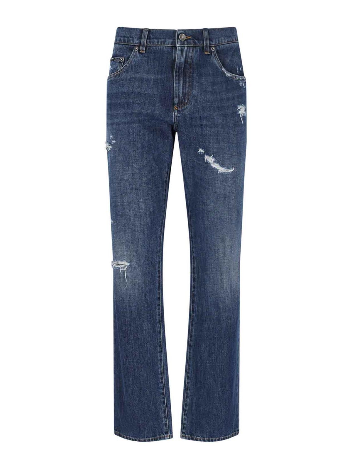 Dolce & Gabbana Destroyed effect jeans - Blue | GP02XDG8KO2S9001