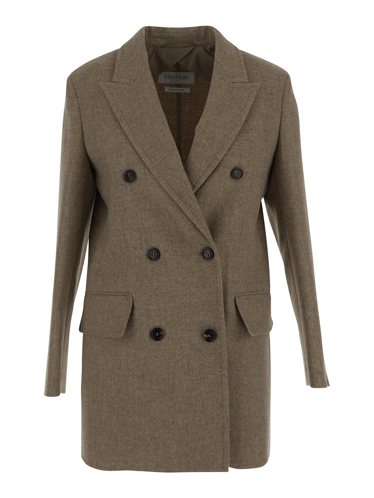 Casual jackets Max Mara - beige jacket with long sleeves - BELINDA722001