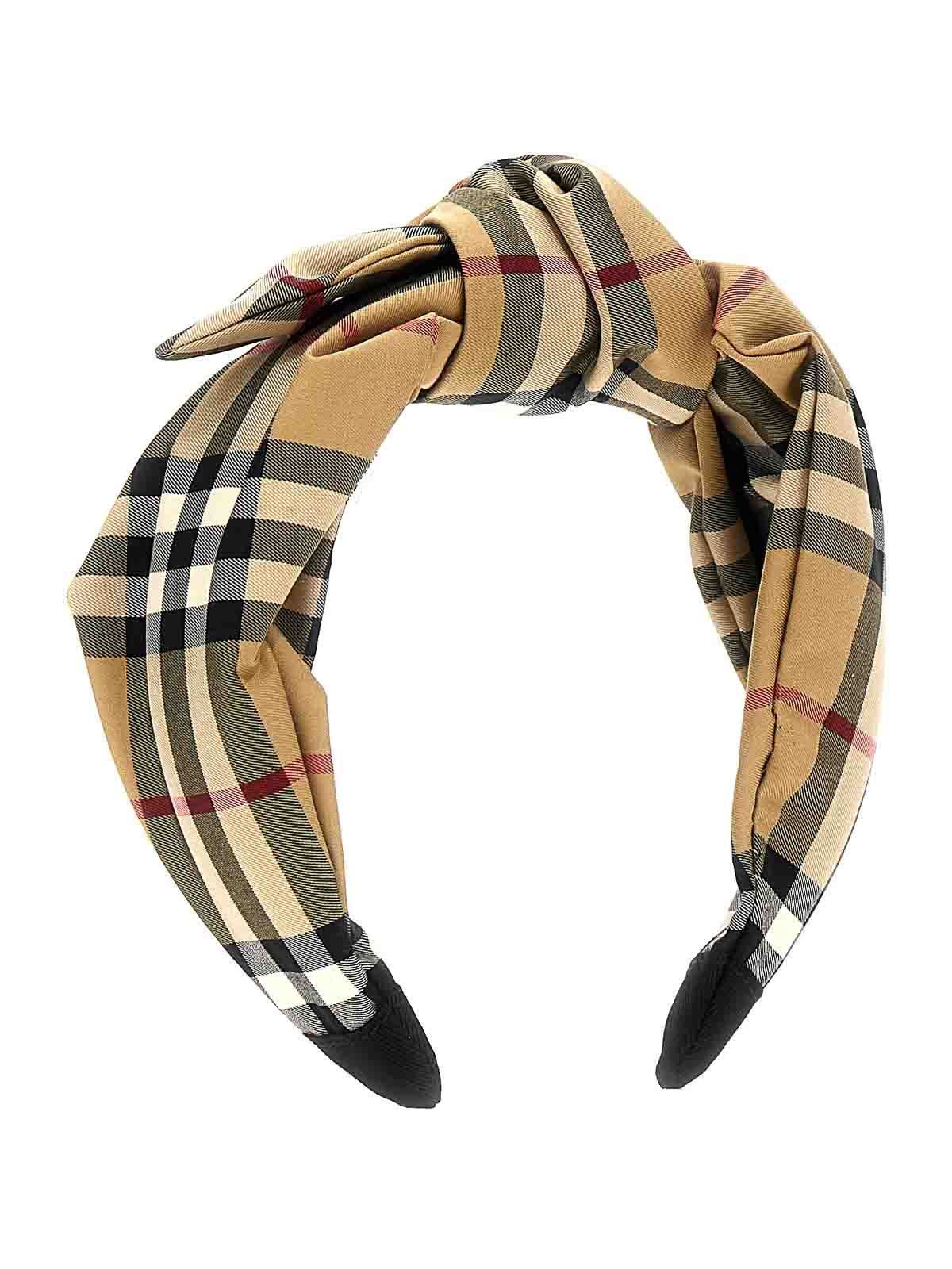 Burberry Check Headband Beige Girls 8078553 thebs