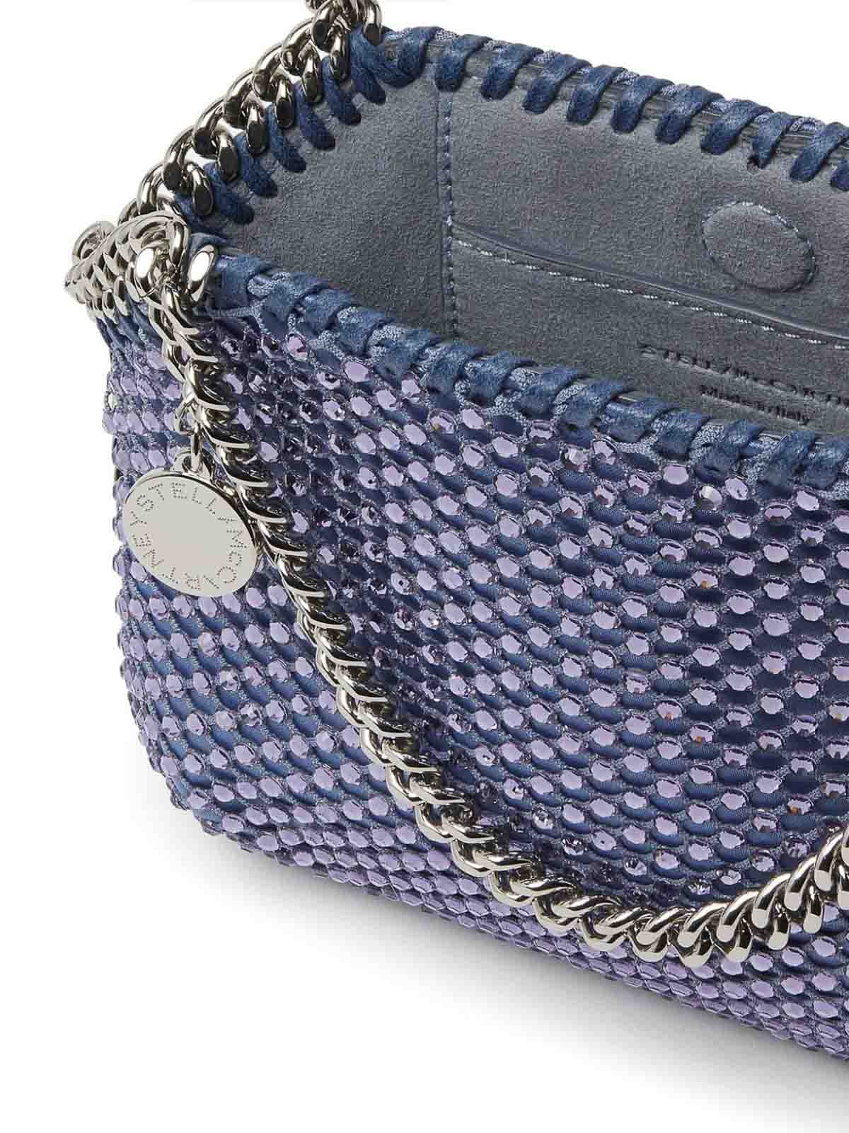Totes bags Stella Mccartney - Falabella Mini Crystal-Embellished Tote ...