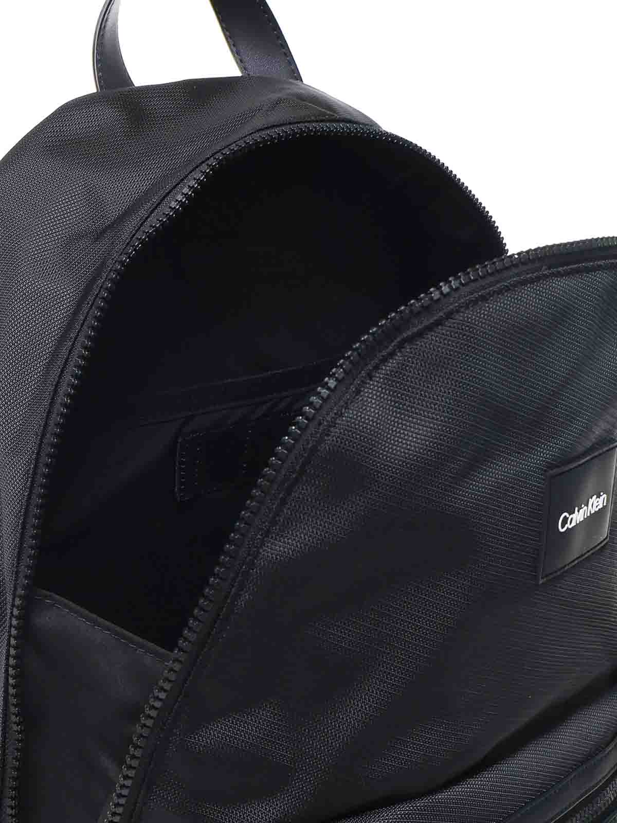 Backpacks Calvin Klein - Round Nylon Backpack - K50K511615BEH | thebs.com