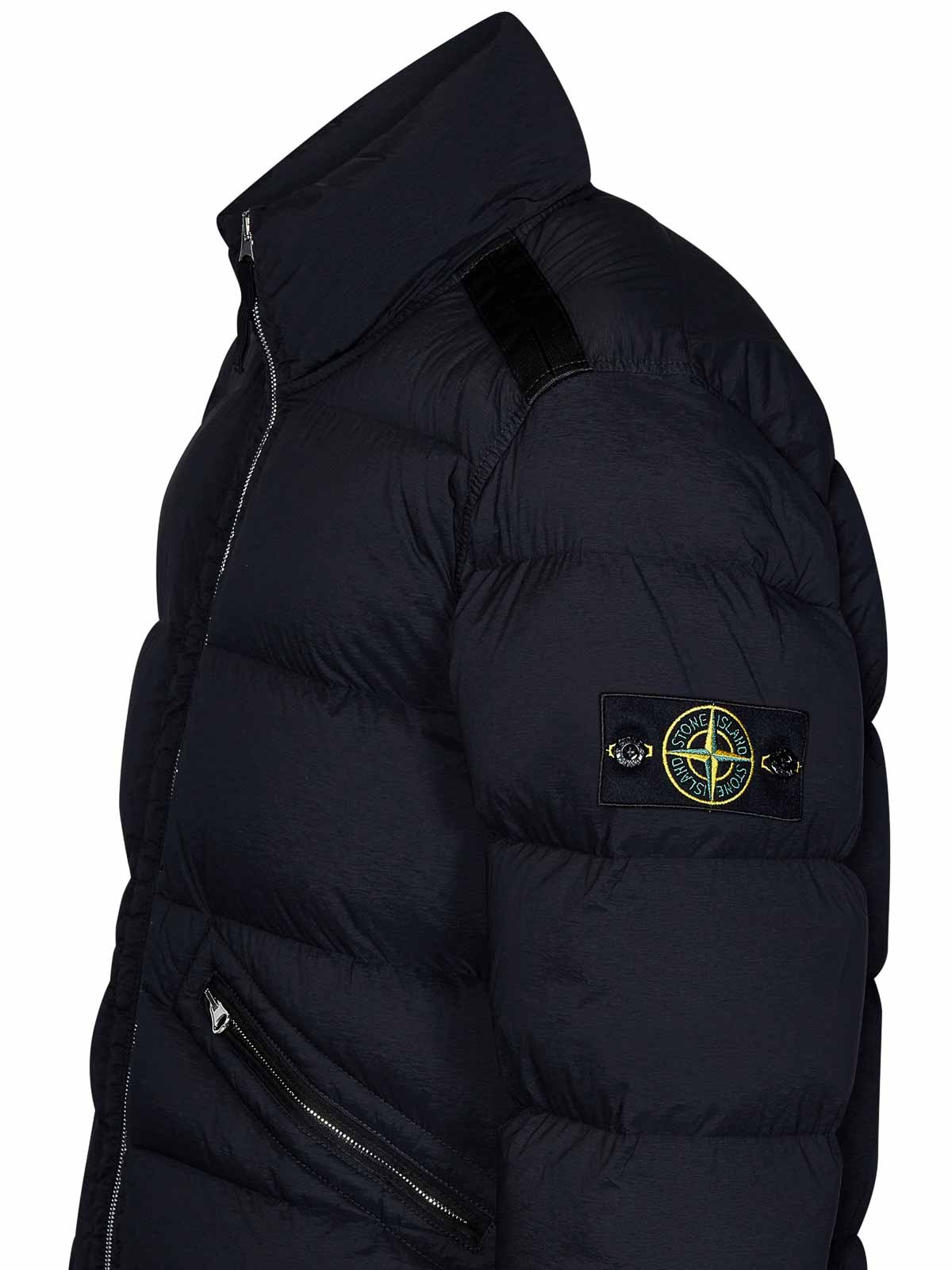 Stone Island Padded jacket - Black - Men | MO811543028V0029
