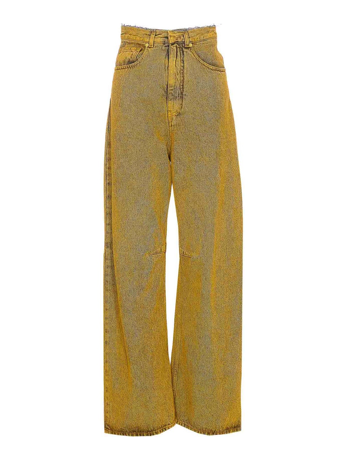 MM6 Maison Margiela Jeans - Yellow - Women | S62LB0174S30652961