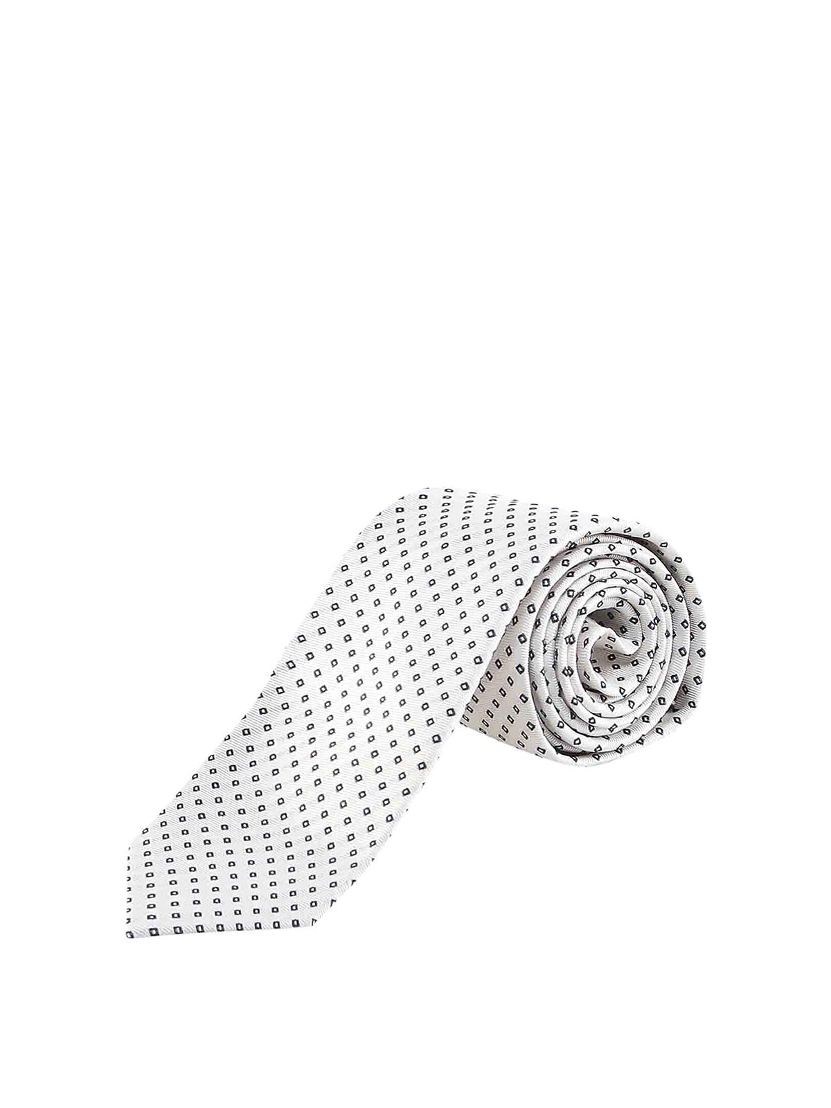 Nicky Silk tie - White - Men | VETOO2 | Shop online at THEBS