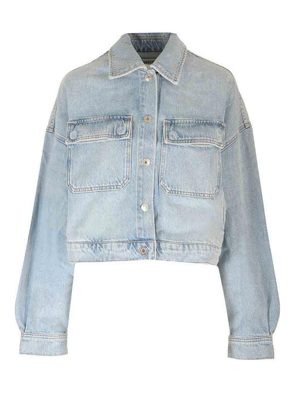 Agolde Luka Denim Jacket - Light Blue - Women | A50411601SWVL