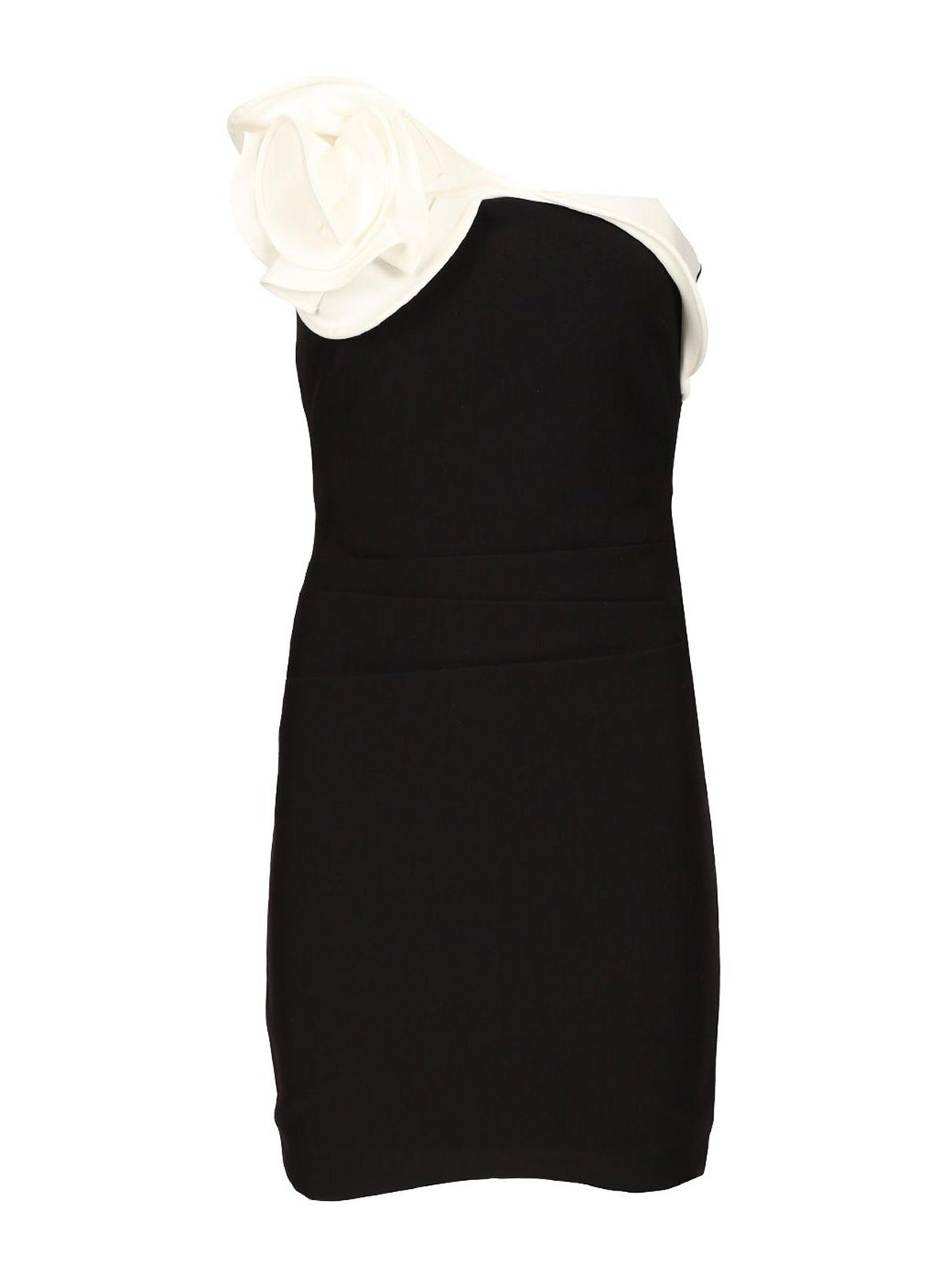 Roland Mouret Robe Au Genou - Noir - Noir | RMSS25009SCPBMONOCHROME