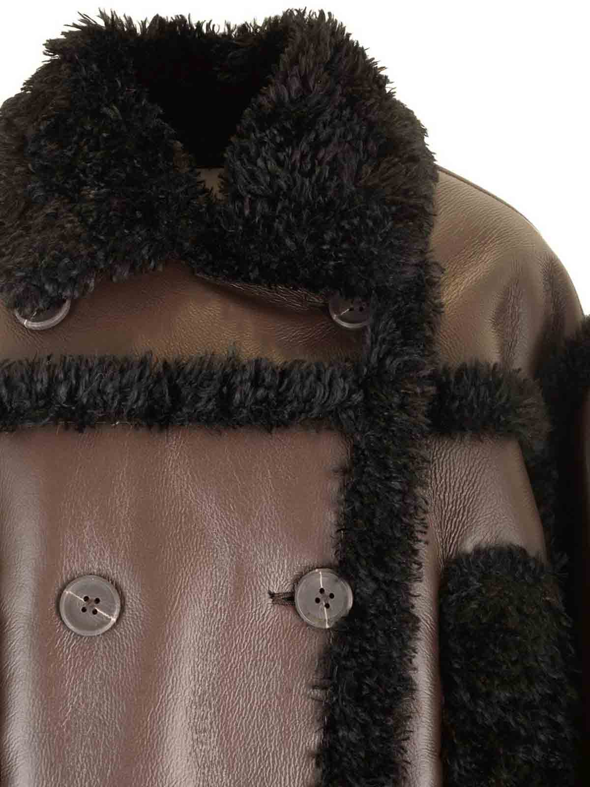 Stand Studio Kristy Faux Fur Coat - Brown - Women | 61090901087499