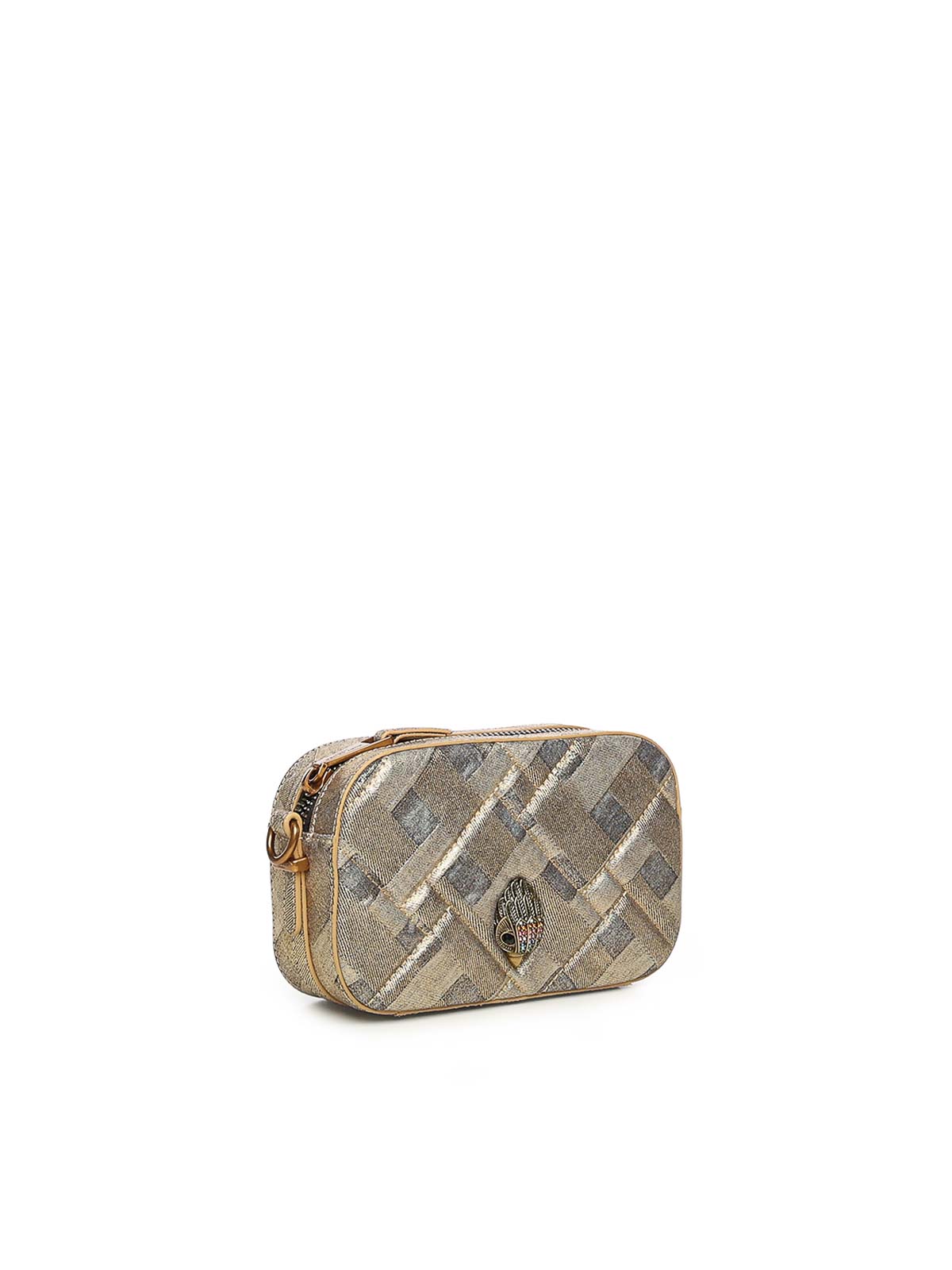 Kurt Geiger Borsa fotografica piccola Kensington Oro|9078966669