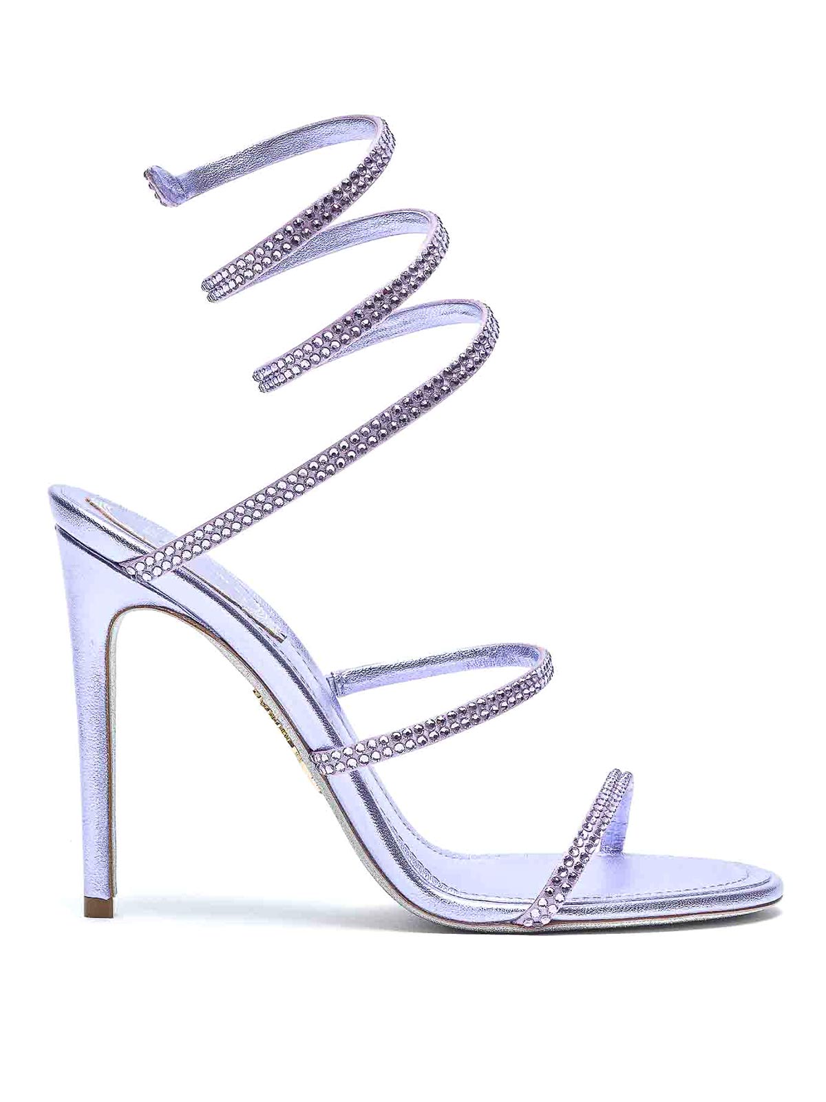 Rene Caovilla Cleo Pump Sandals - Purple|C12369105R001W206