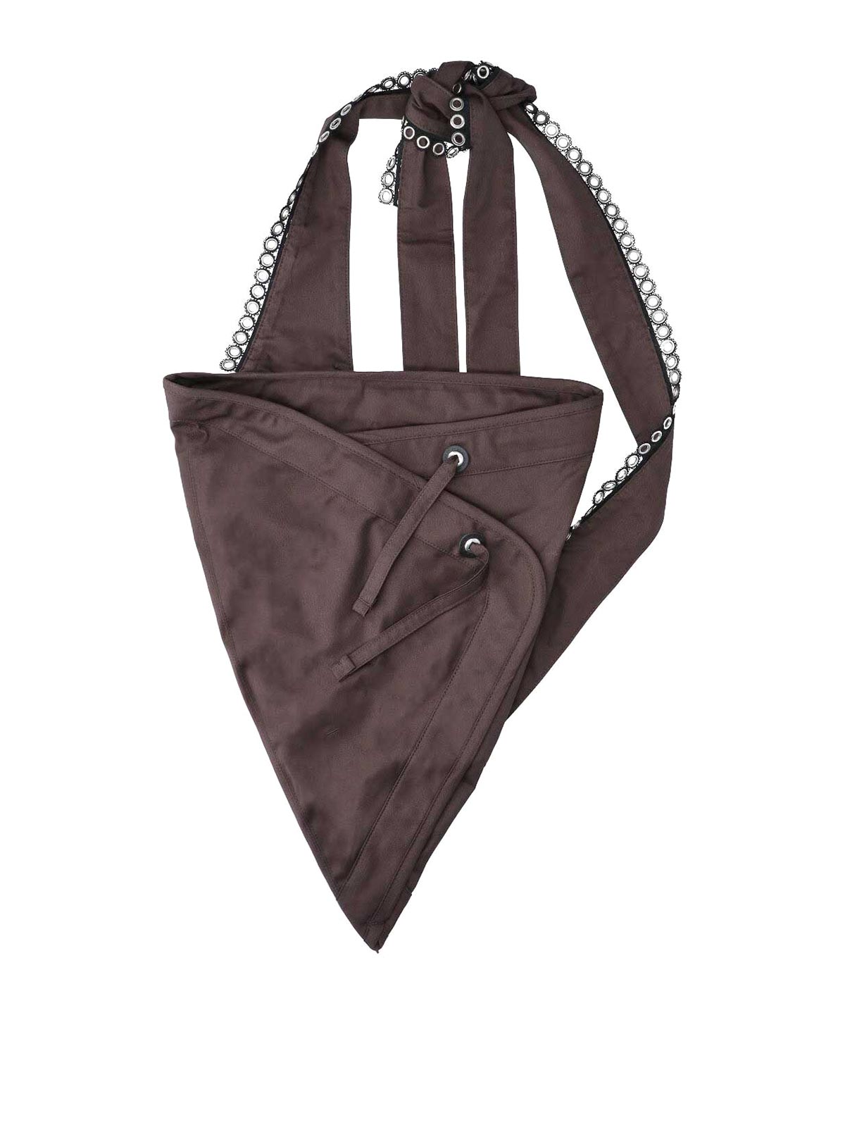 Kiko Kostadinov Shoulder pouch kest - Brown - Men|KKSS26BG04135