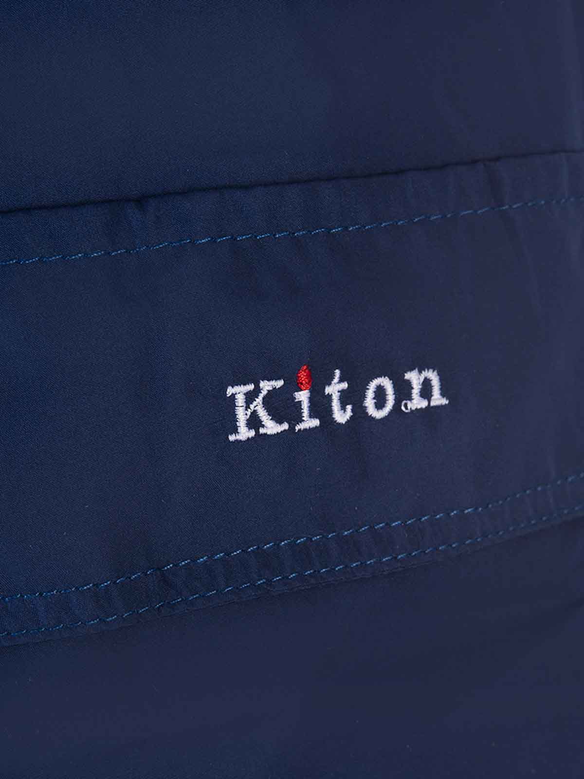 Kiton Boxers De Baño - Azul - Azul - Hombre|UCOM010K0741H13