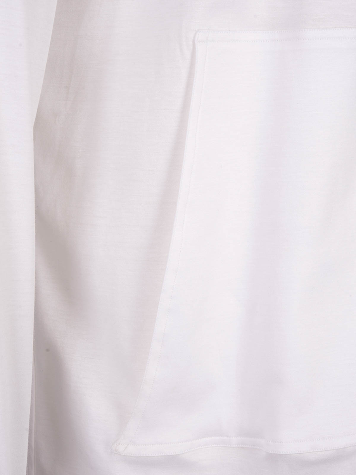 Kiton Umbi-Sweatshirt W/Hood - White - Men|UMC010K06R4912