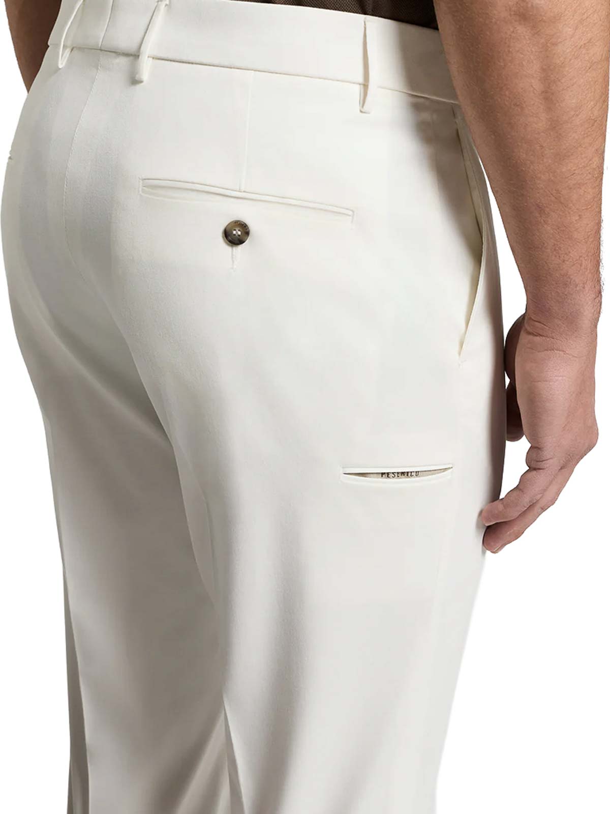 Peserico Pants - White - Men|R54705D02448102 | thebs.com