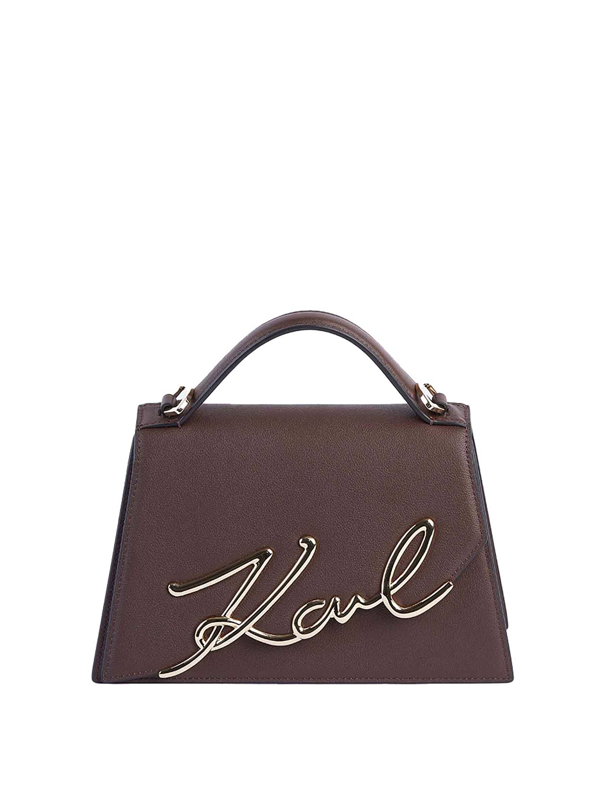 Karl Lagerfeld K/Signature 20 Mid Crossbody - Brown|240W3003165