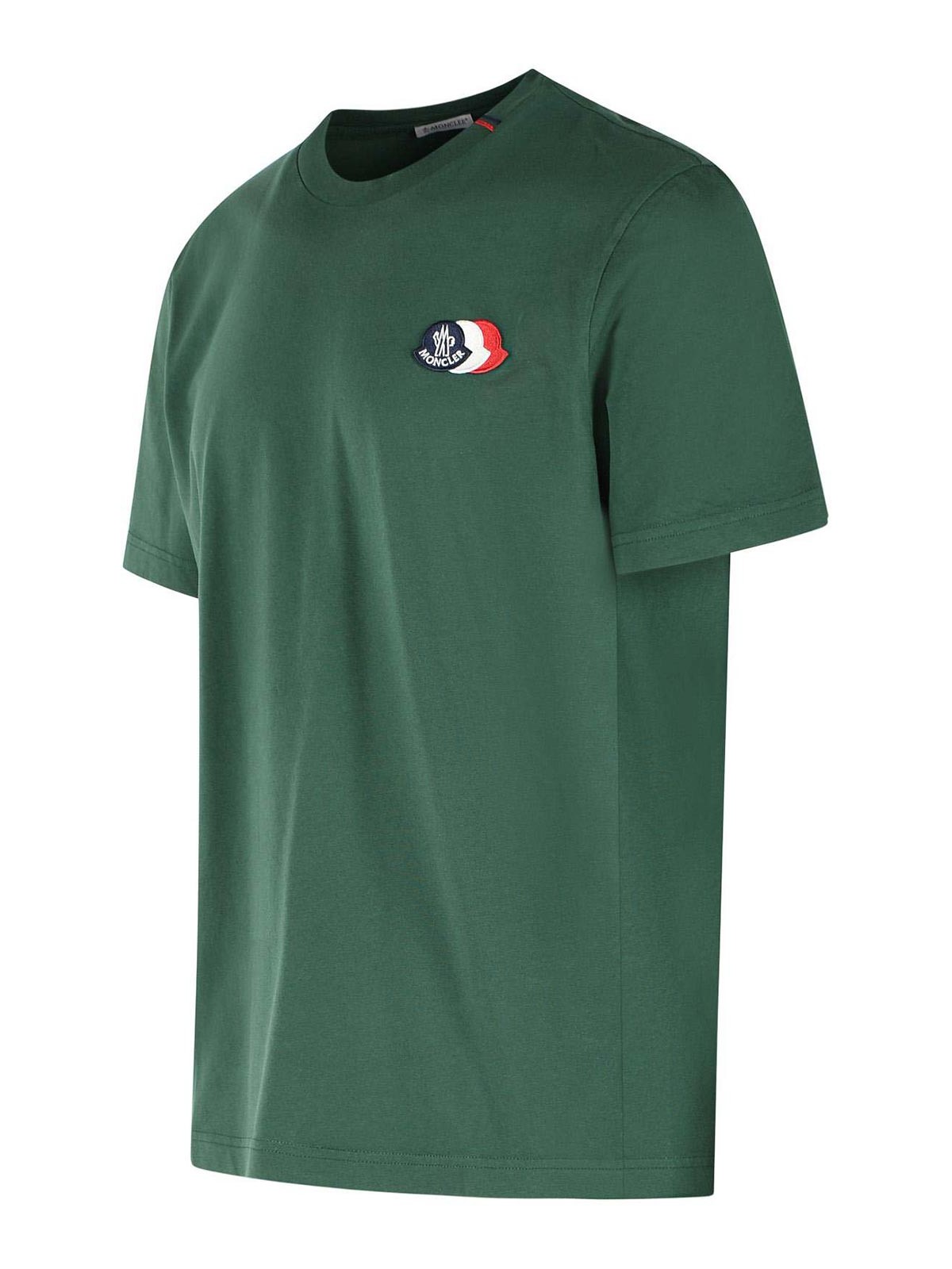Moncler Camiseta - Verde - Verde - Hombre|0918C0007489B8Q866