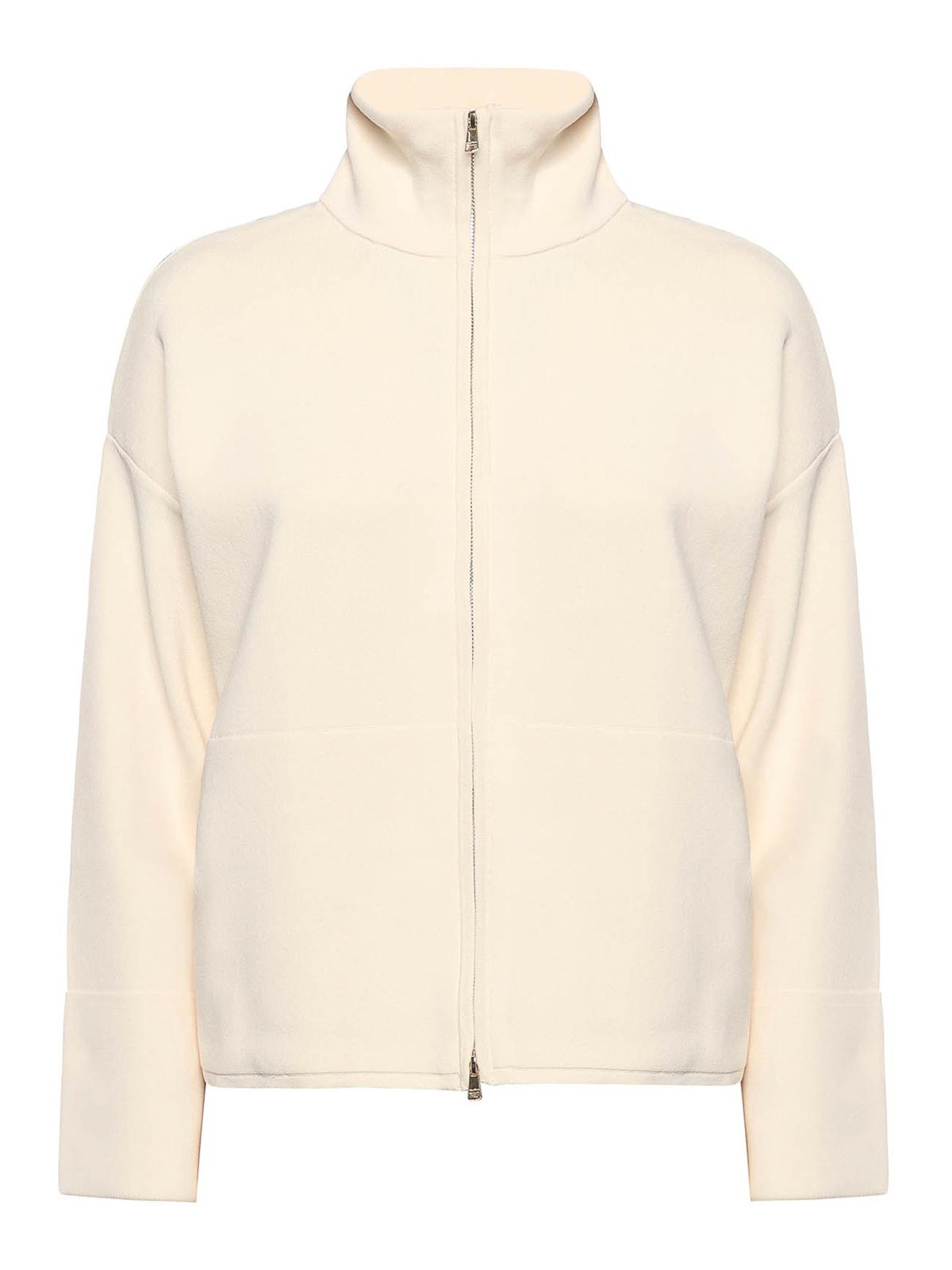 Max Mara Viscose crepe cardigan - White - Women|26113410186E15