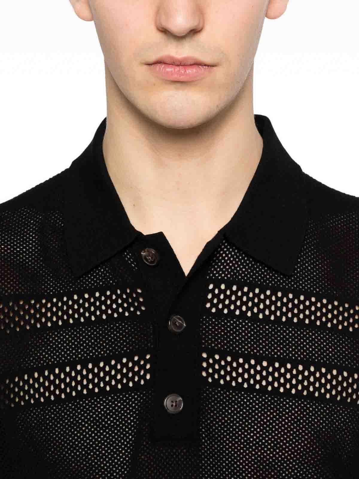 Dries Van Noten Polo - Negro - Negro - Hombre|2610212173701900