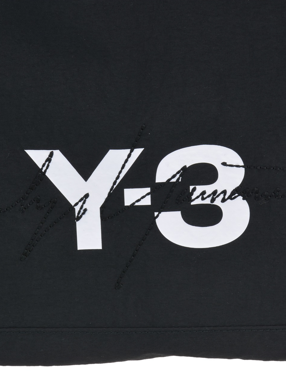 Totes bags Adidas Y-3 - Logo print nylon maxi tote - DY0524 | thebs.com